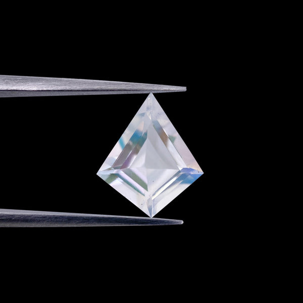 2.15ct | Kite Shape Step Cut Moonstone - Modern Rustic Diamond
